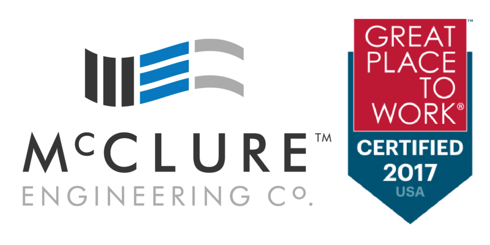 McClure Engineering Co. Named Great Place to Work - McClure