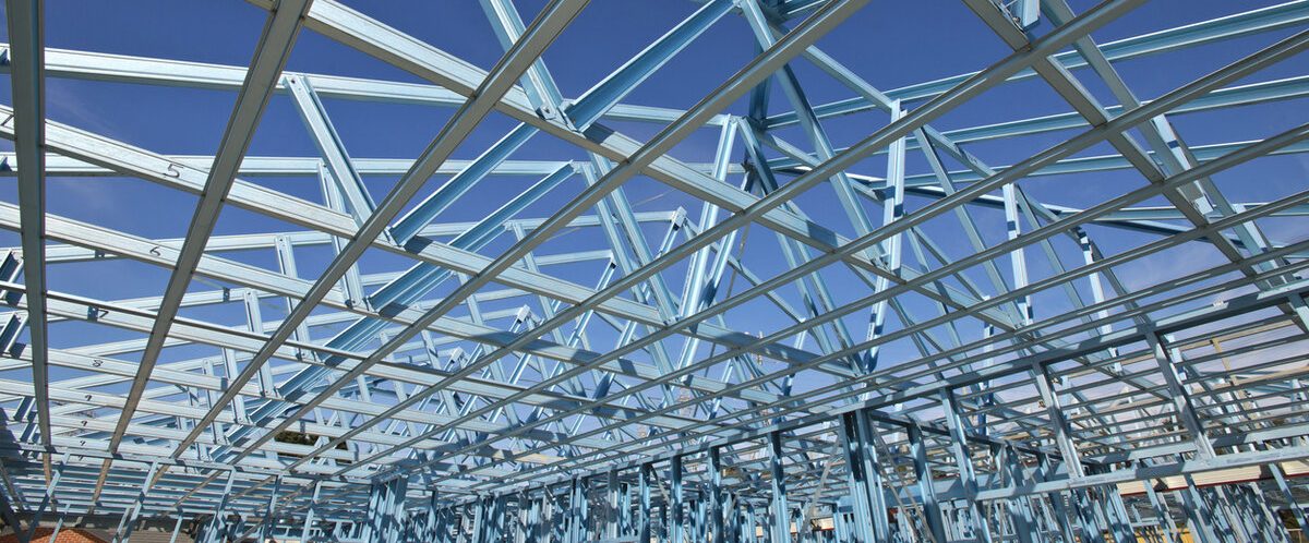 Non Structural Metal Framing Lightweight Steel Frames And Trusses