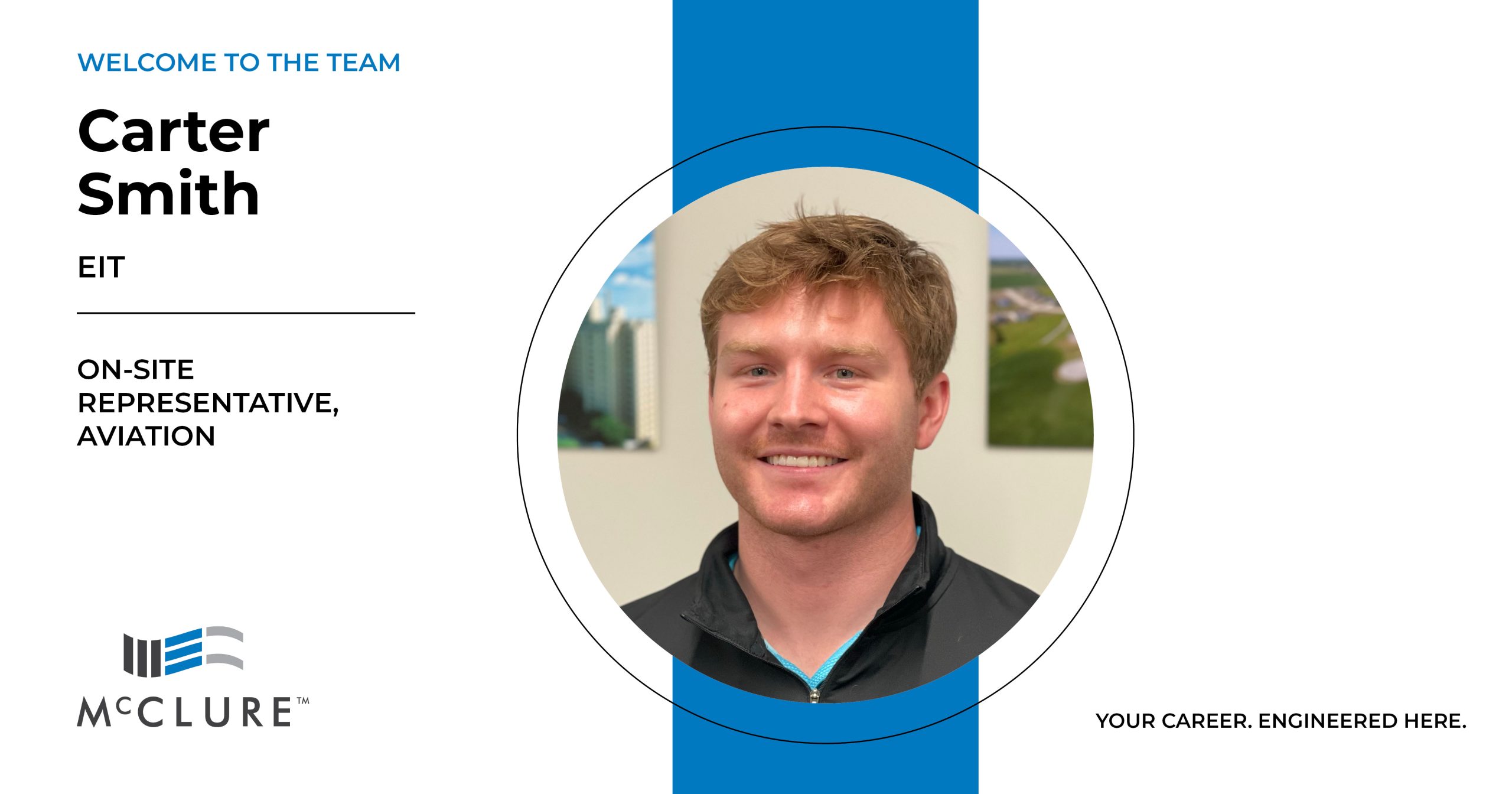 Carter Smith, EIT Joins McClure - McClure