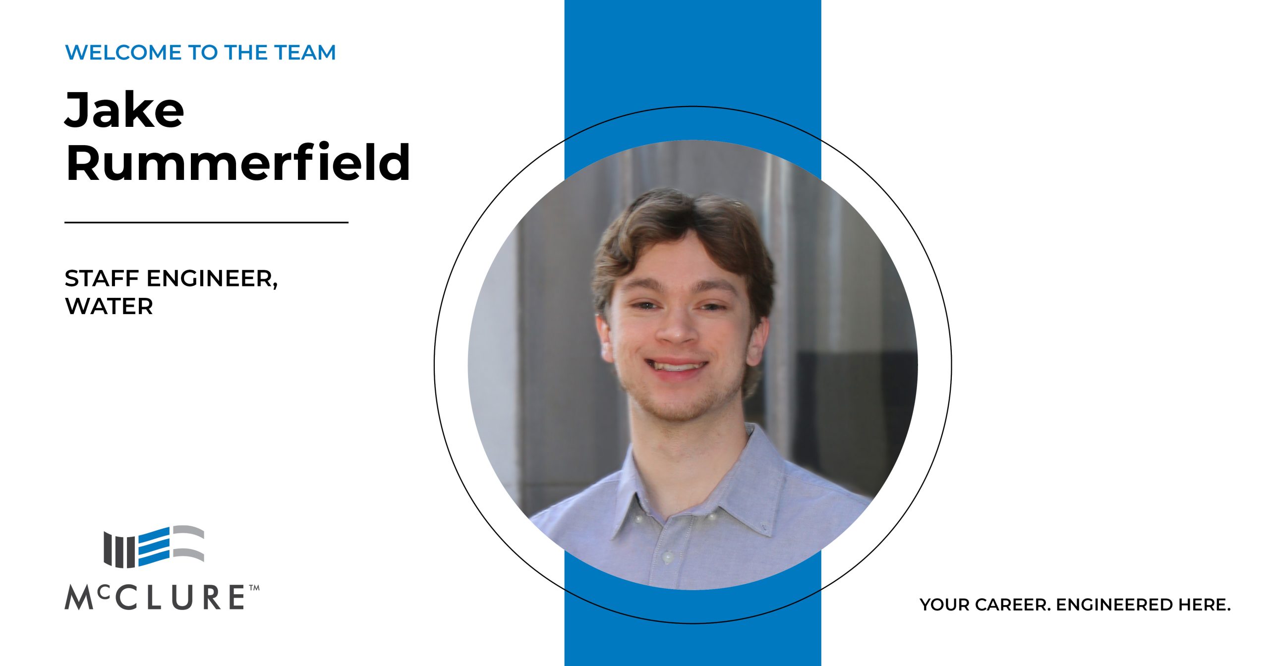 Jake Rummerfield, EIT Joins McClure - McClure