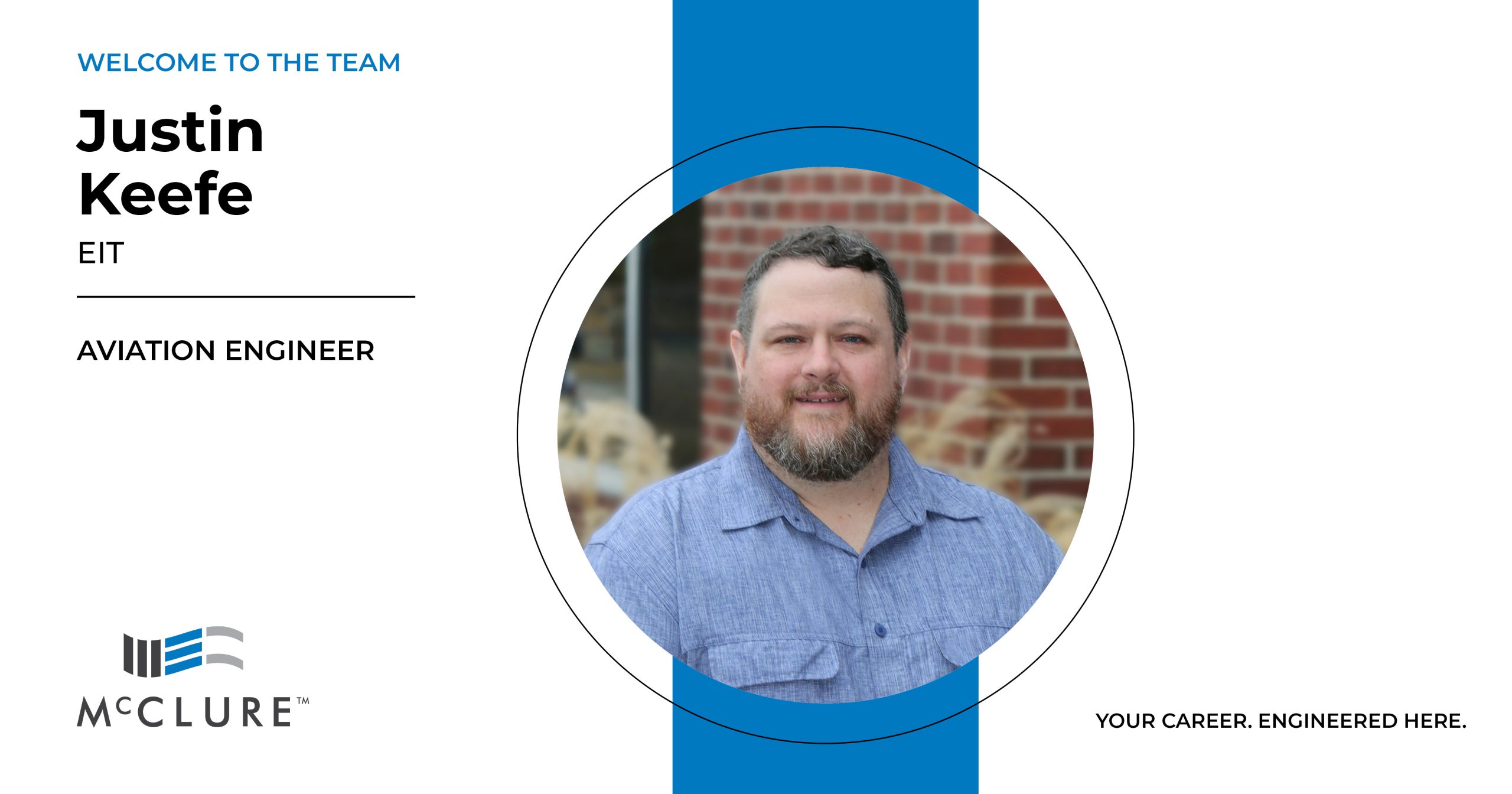 Justin Keefe, EIT Joins McClure - McClure